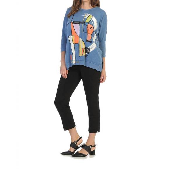 Jess & Jane | Tops | New Jess Jane Modern Art Dolman Sleeve Top In ...